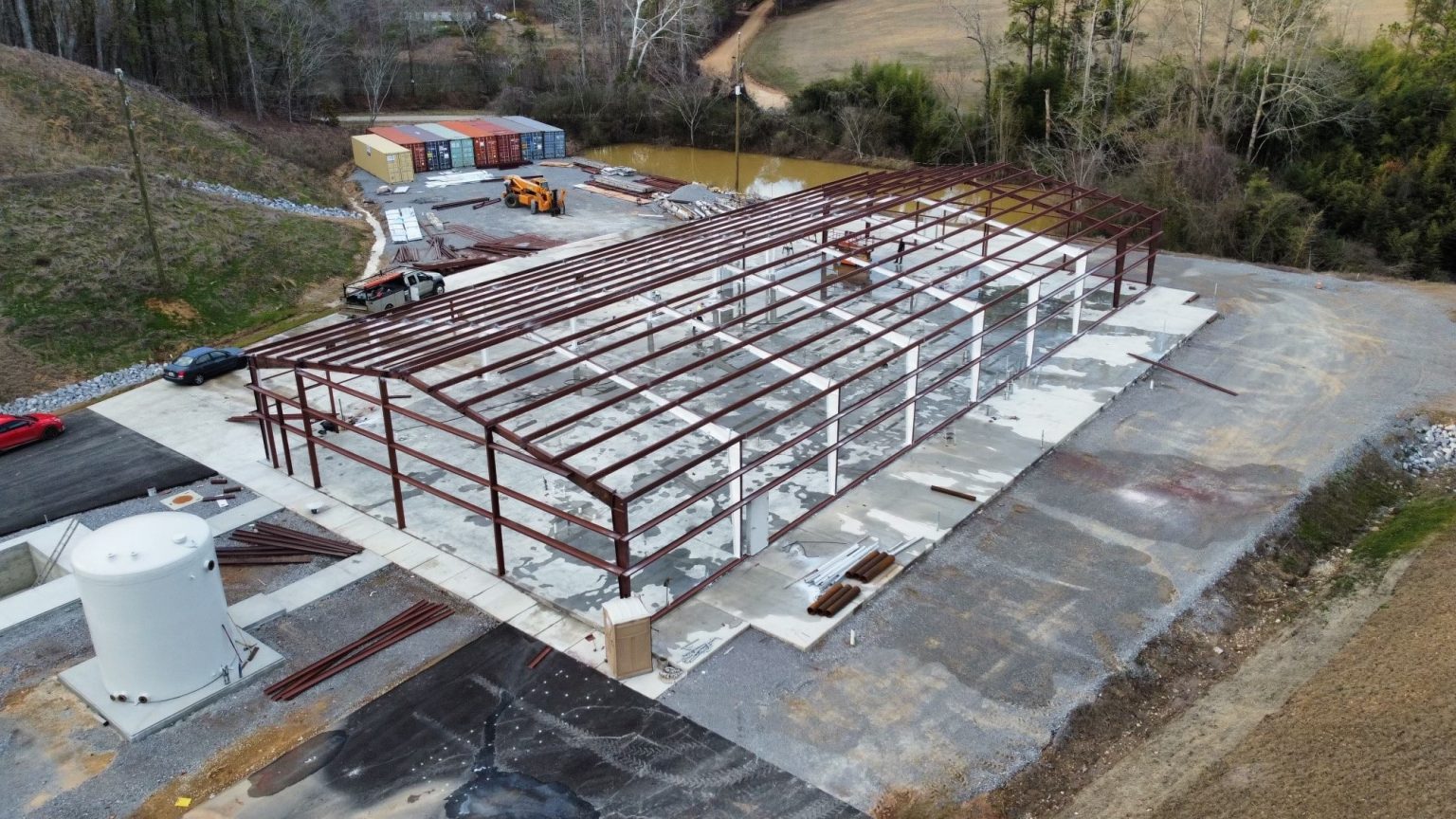 Photo Gallery of Construction of Alabama Mineral Springs